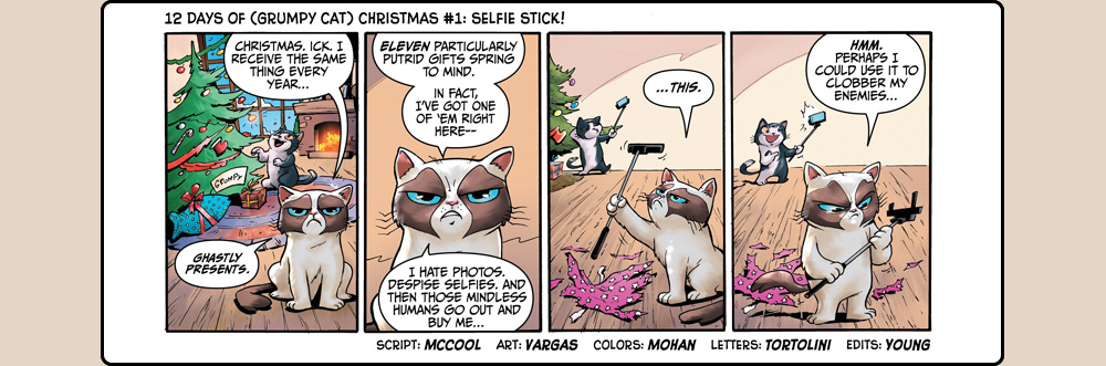 Grumpy Cat Comic Strips Dynamite