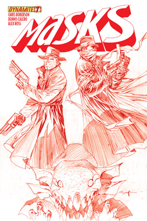 Dynamite® Masks #7 High-End Ardian Syaf "Blood Red" Ultra-Limited