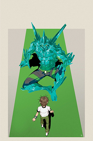 Dynamite® Ben 10 #3 Lucas Lee Garza Virgin Dynamite.Com Exclusive Cover Zp