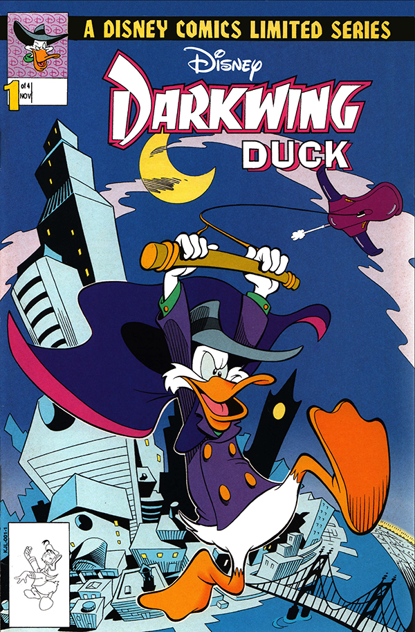 Dynamite® Darkwing Duck #1 Facsimile Gold Foil Logo Edition