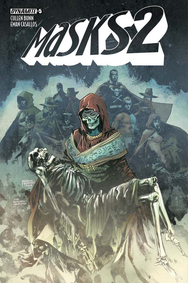 Dynamite Masks 2 5 Of 8 Exclusive Subscription Variant Cover Dynamite Masks 2 5 Of 8 Exclusive Subscription Variant Cover