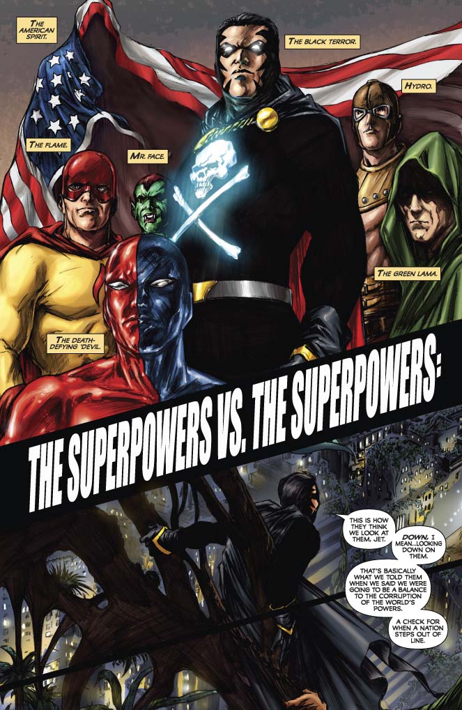 Dynamite® Project Superpowers: The Black Terror Tpb